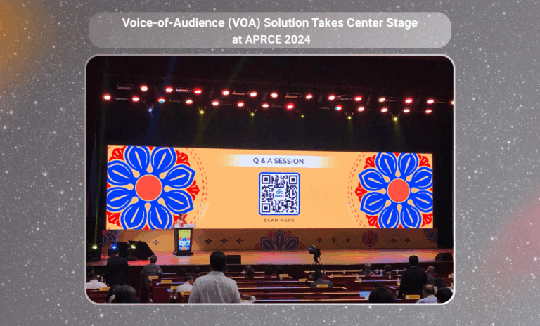 Voice-of-Audience (VOA) Solution Takes Center Stage at APRCE 2024 - Emojot